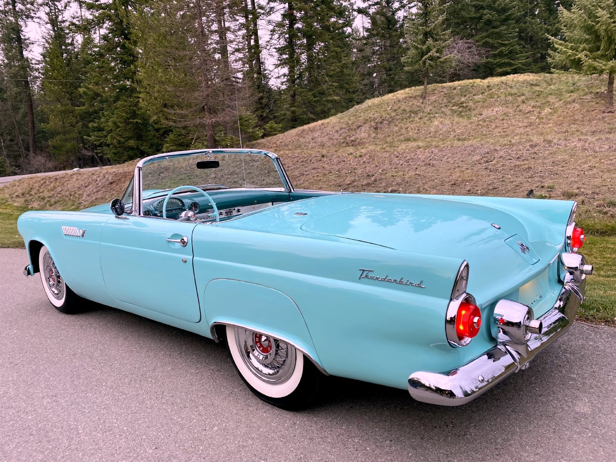 1955 Ford Thunderbird Thunderbird Blue | Ford Thunderbird club group ...