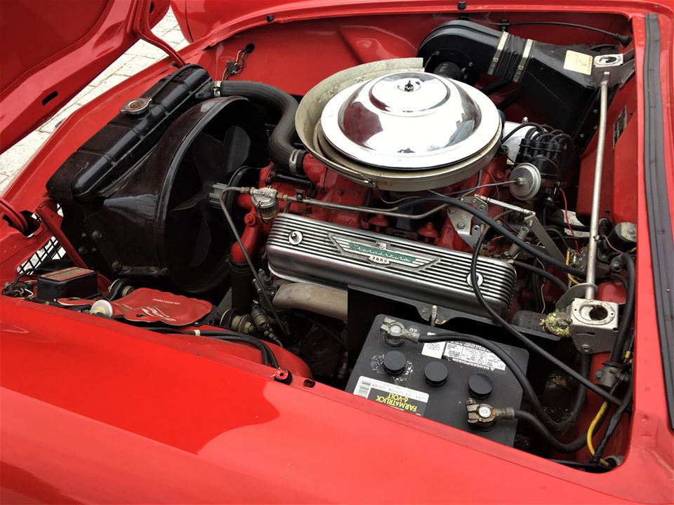 1955 Thunderbird Engine Bay | Ford Thunderbird club group 1955-2005 T ...