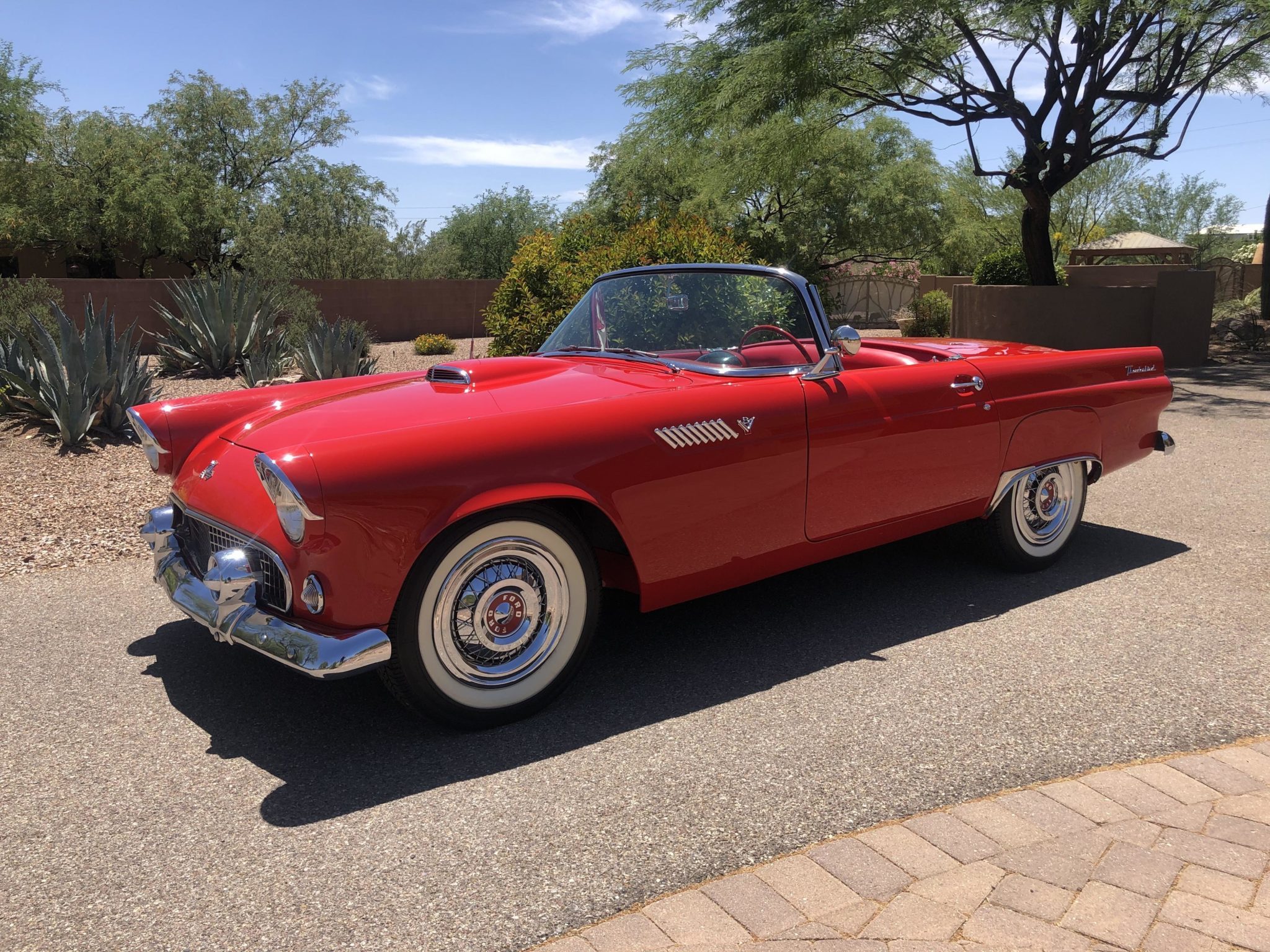 1955 Torch Red Ford Thunderbird | Ford Thunderbird club group 1955-2005 ...