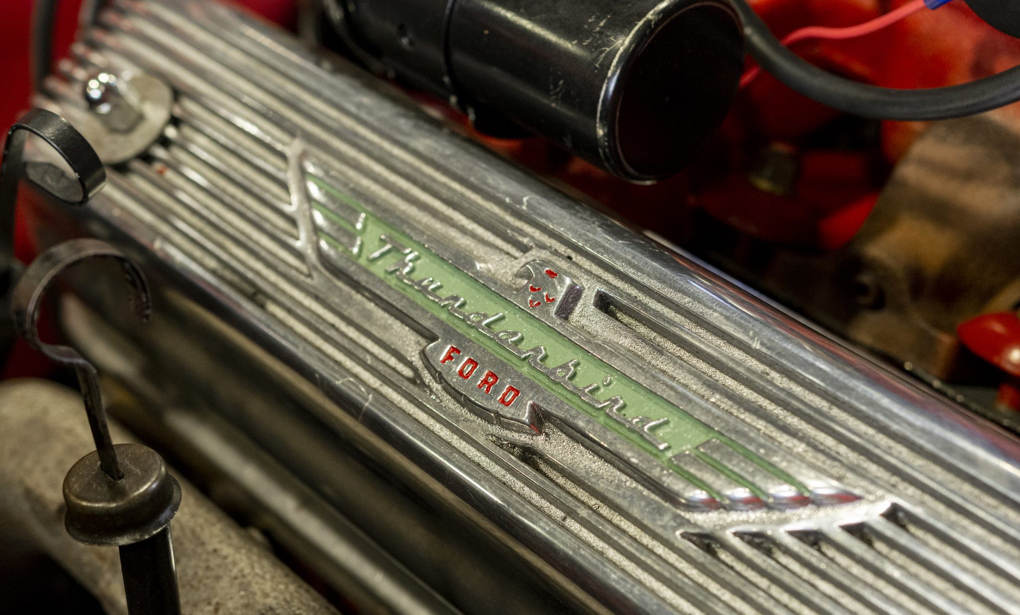 1956 Ford Thunderbird Engine Bay | Ford Thunderbird club group 1955 ...