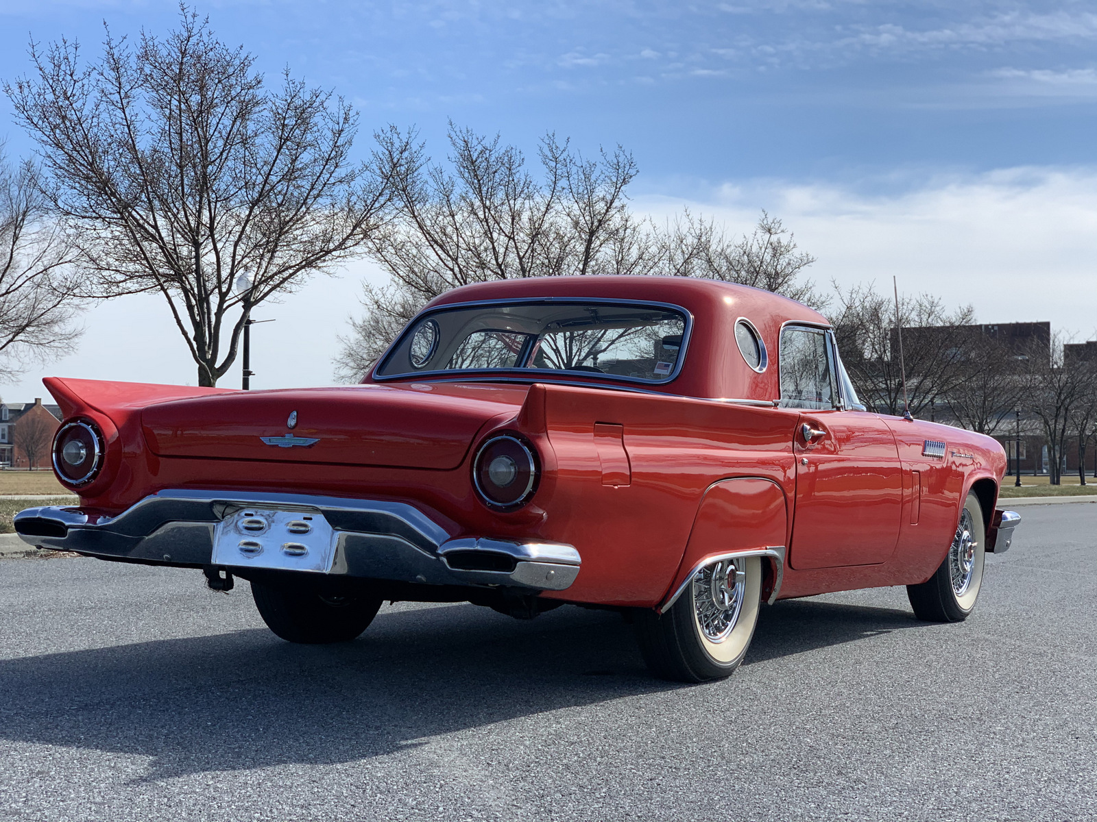 1957 Ford Thunderbird Back side | Ford Thunderbird club group 1955-2005 ...
