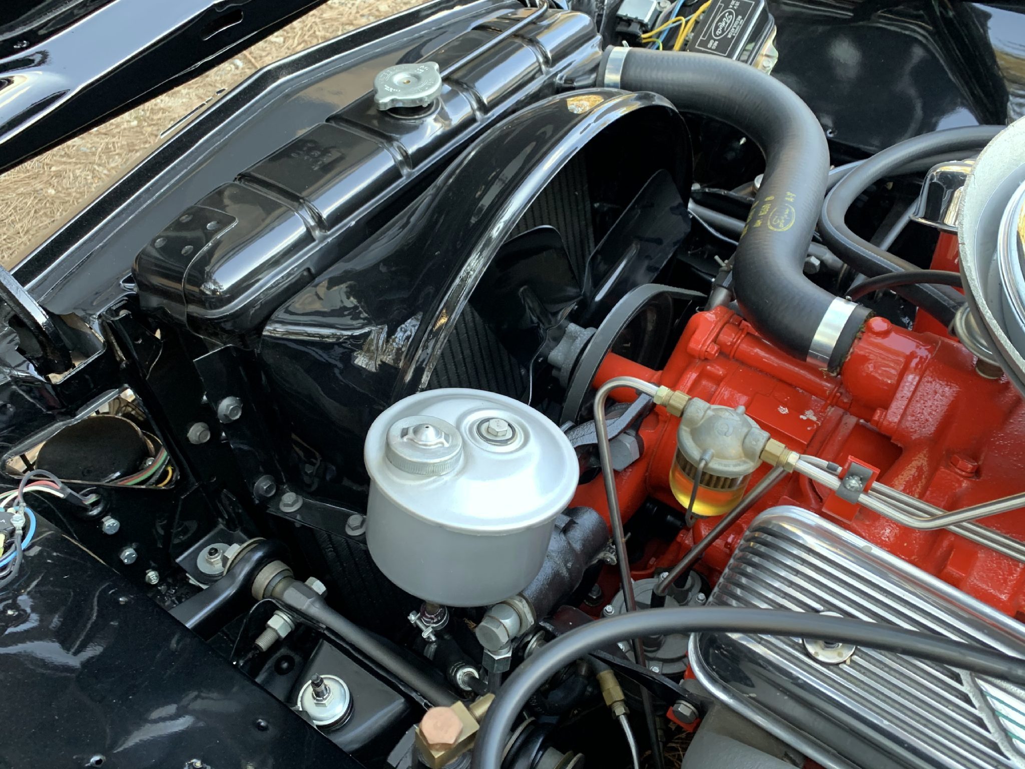 1957 Ford Thunderbird Engine Bay | Ford Thunderbird club group 1955 ...