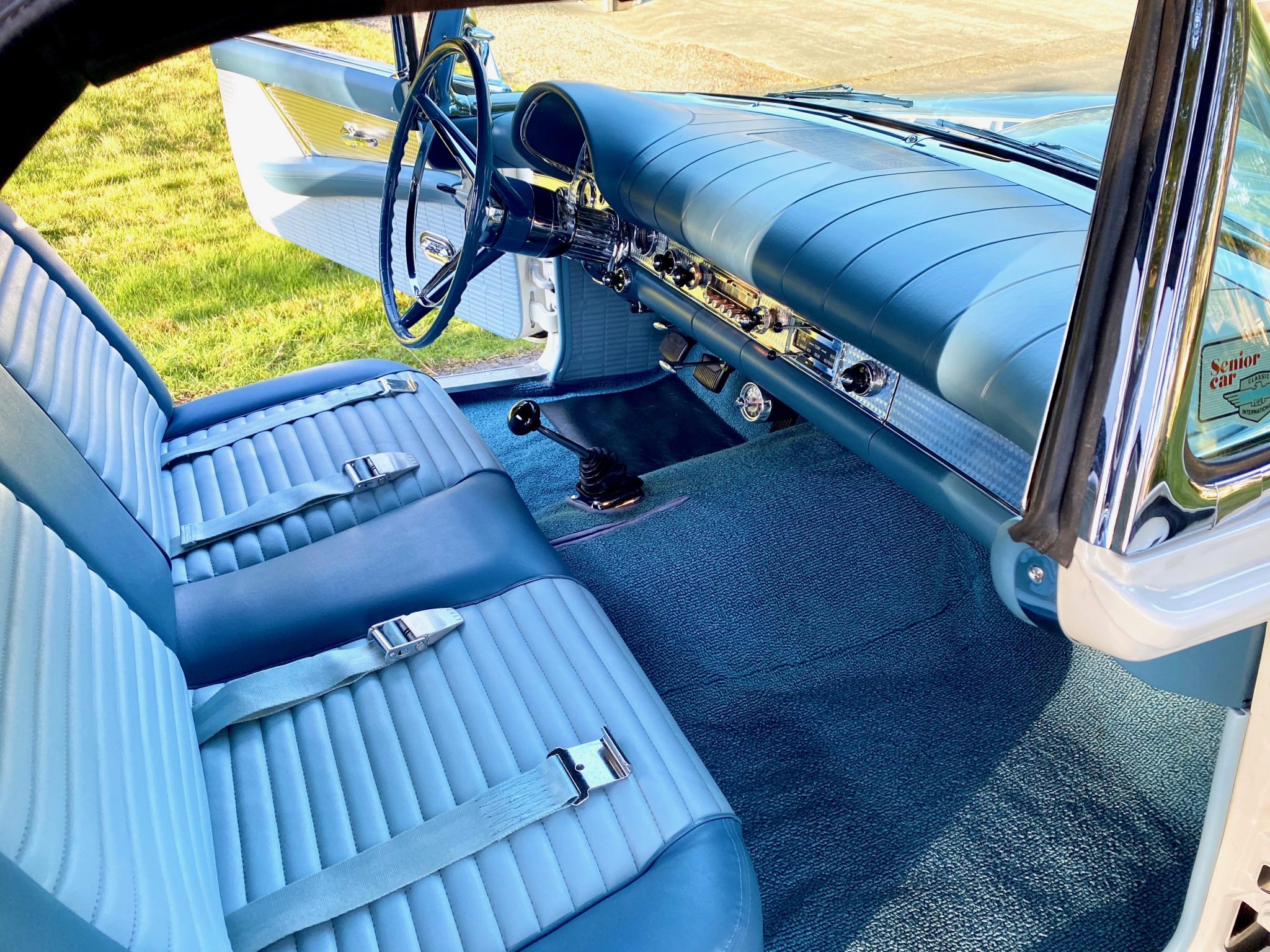 1957 Ford Thunderbird F-Code Interior | Ford Thunderbird club group ...