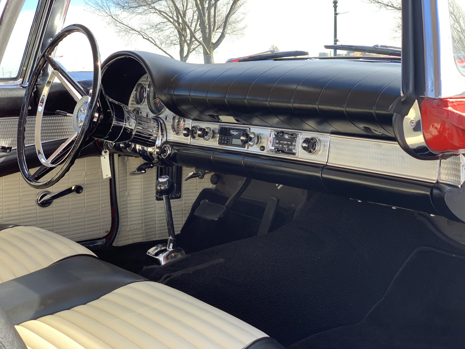 1957 Ford Thunderbird Passenger's Side Dash | Ford Thunderbird club ...