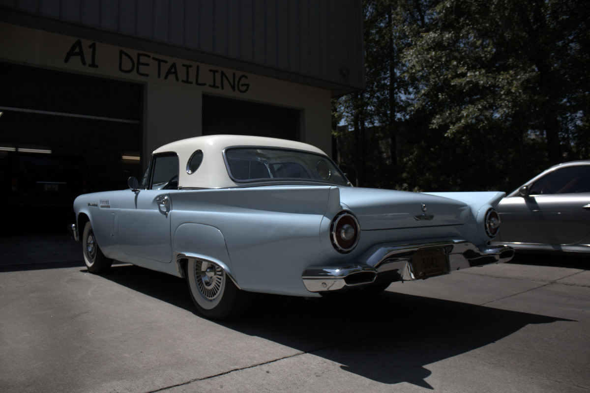 1957 Ford Thunderbird Rear Quarter Panel | Ford Thunderbird club group ...