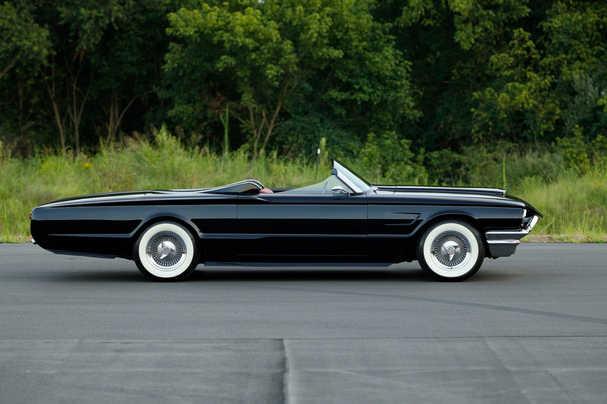 Modified Black 1965 Ford Thunderbird Convertible | Ford Thunderbird ...