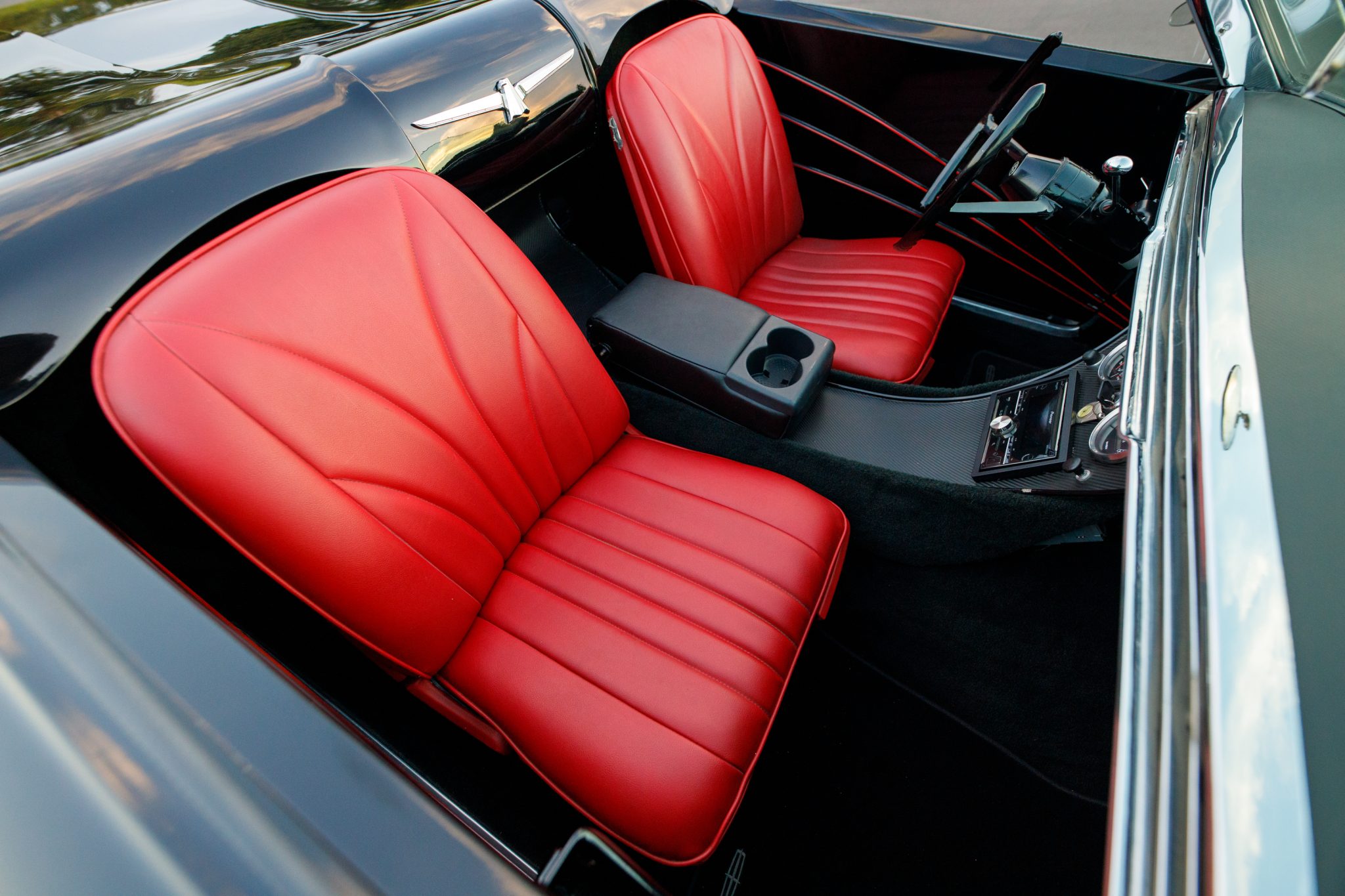 Modified Black 1965 Ford Thunderbird Convertible | Ford Thunderbird ...